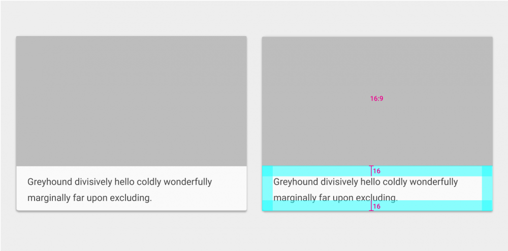 Using Of Constraintlayout To Build Out Cardview With Material Design 1 Of 3 Android And Ios